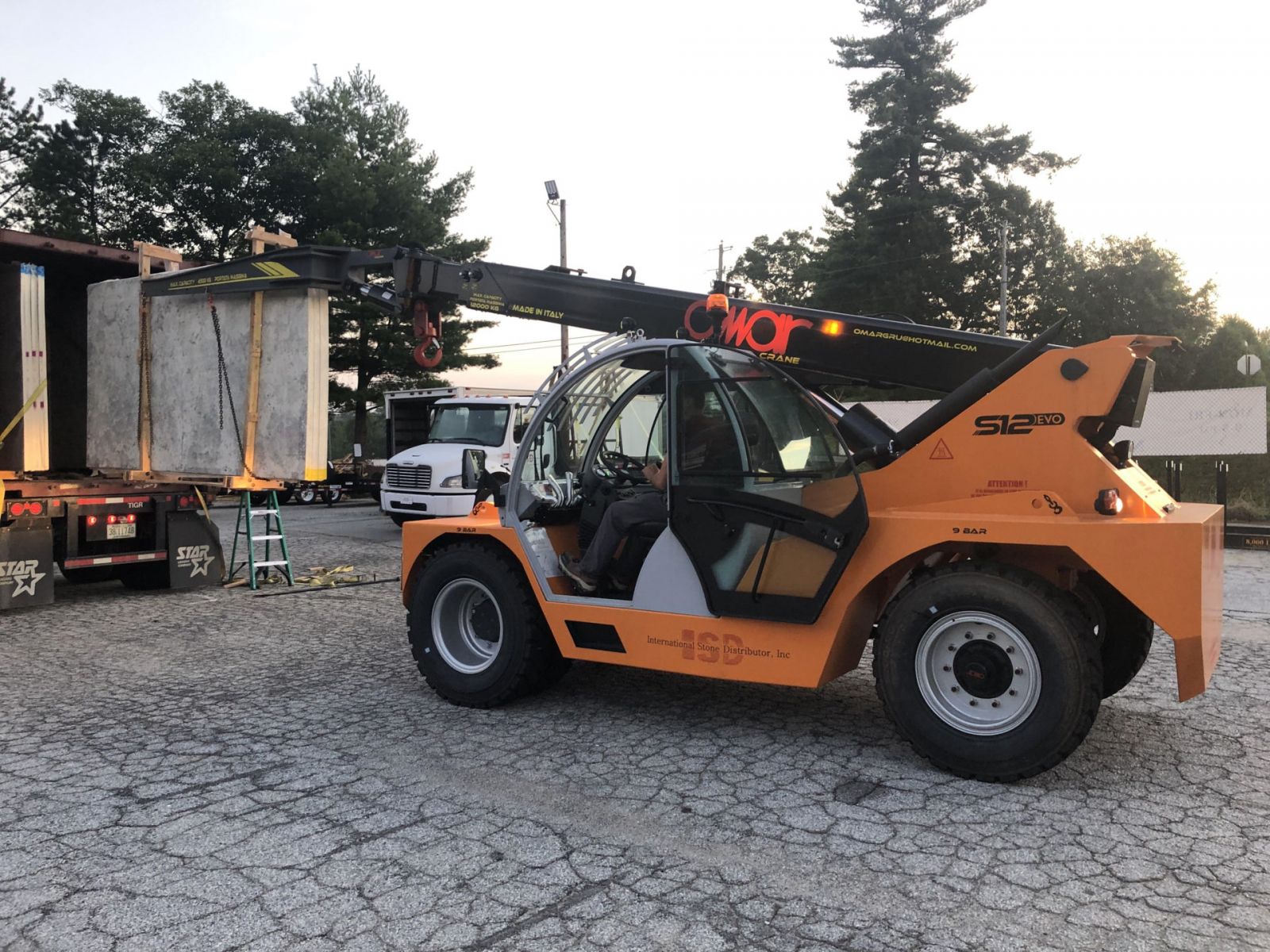 Material Handling - International Stone Distributor